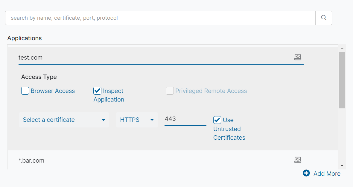 Configuring Defined Application Segments | Zscaler